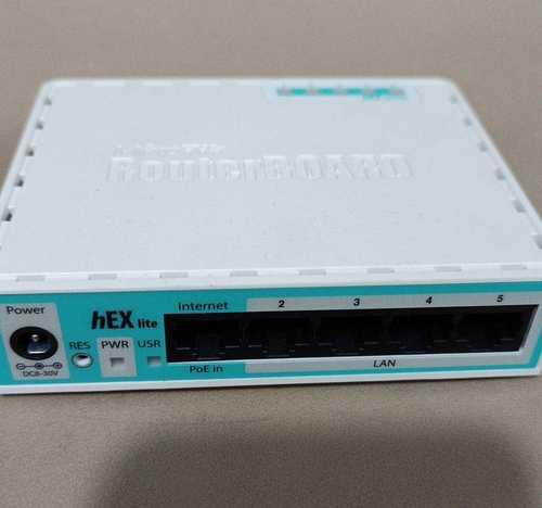 Роутер mikrotik hex lite