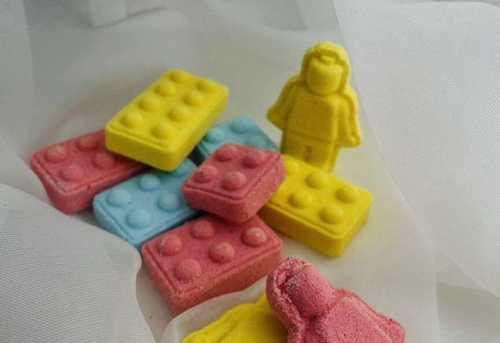 Бомбочки для ванны Лего