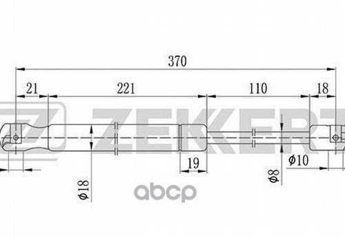 Амортизатор багажника BMW 3 (E90 E90N) 05- GF