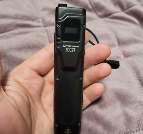 Фонарь nitecore edc 27
