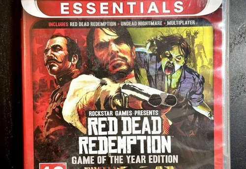 Red dead redemption goty ps3
