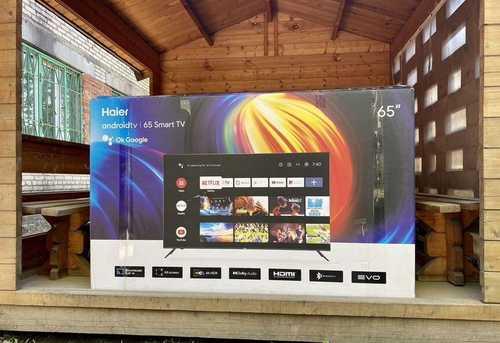Безрамочный Haier 65 (165см) Smart TV Android TV