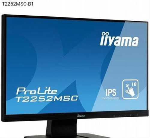 Монитор Iiyama t2252msc 21.5" IPS TouchScreen Чёрн