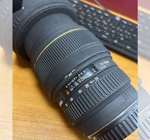Sigma AF 24-70mm f/2.8 EX DG macro Canon EF