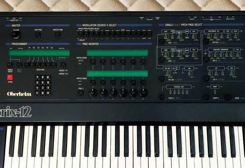 Oberheim Matrix-12 analog synthesizer