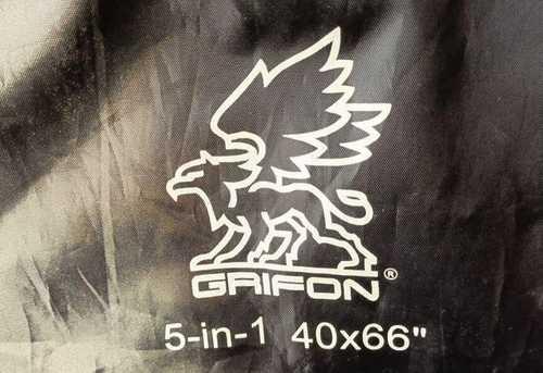Светоотражатель Grifon 5 в 1, 40х66" (101х167 см)