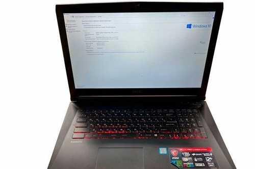 Игровой ноутбук Msi Gp72m 7rex leopard pro