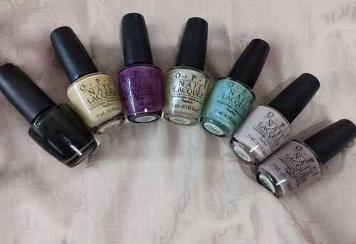Лаки для ногтей opi