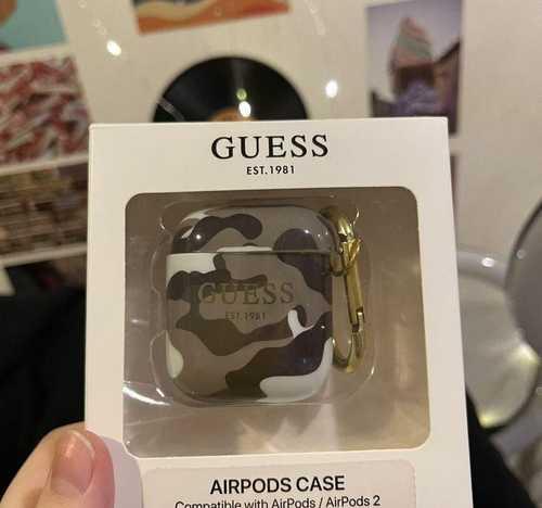 Чехол на airpods 2 Guess original