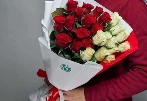 Розы цветы букеты доставка