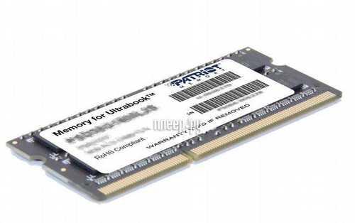 Patriot Memory ddr3l SO-dimm 1600Mhz PC3-12800