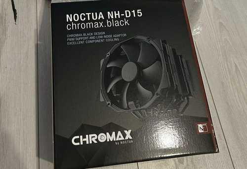 Новый Суперкулер Noctua NH-D15 chromax.black