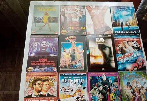 DVD-диски фильмы, мультфильмы
