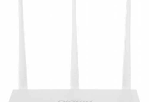 Wi-Fi роутер Digma DWR-N302, N300, белый