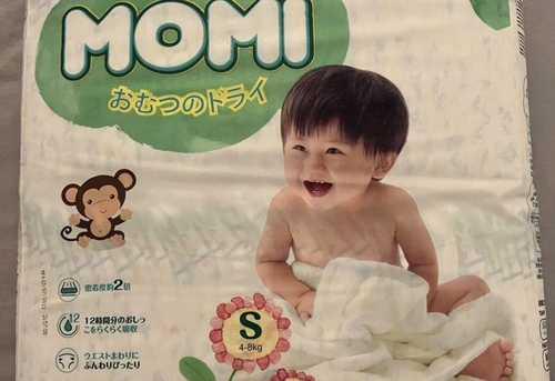 Подгузники momi Monkey S (4-8 кг), 82 шт