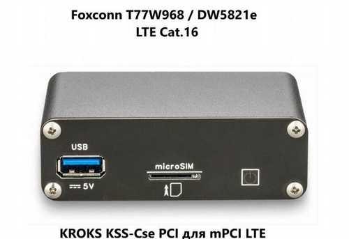 Foxconn T77W968 + Адаптер kroks kss-cse m.2 LTE