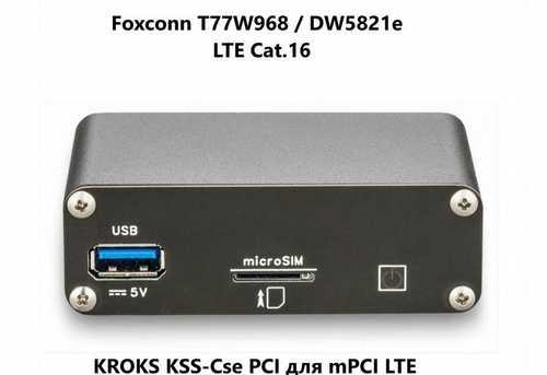 Foxconn T77W968 + Адаптер kroks kss-cse m.2 LTE