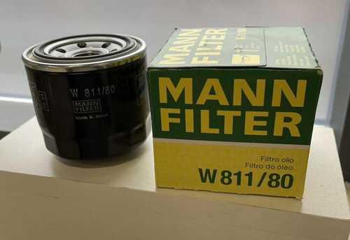 Масляный фильтр mann W811/80