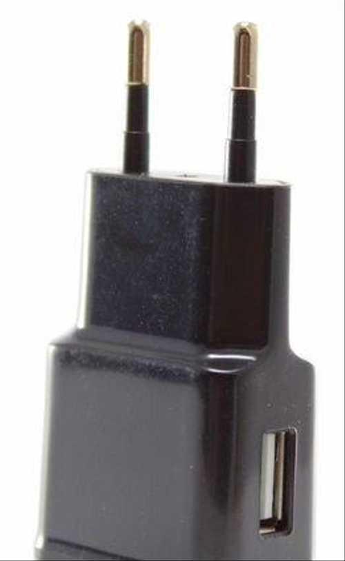 Зарядное устройство USB 2A Черное (Внешне и по хар