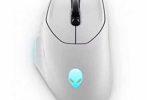 Игровая мышь беспроводная Alienware AW620M, белый
