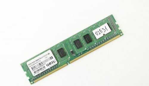 DDR3 2 GB 1600 MHz Geil