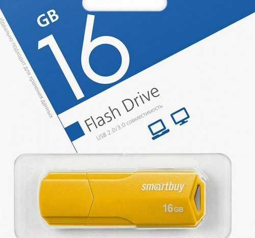 Флеш накопитель USB 2.0 Flash 16 Gb SmartBuy Clue