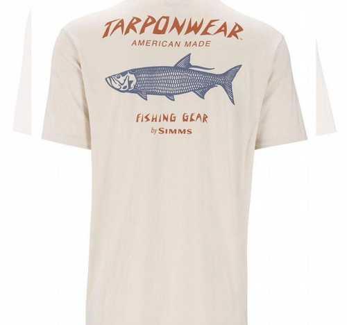 Футболка Simms Tarponwear T-Shirt (Natural)