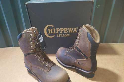 Ботинки Chippewa logger,400g,9ее,нов из США