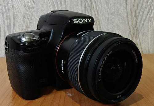 Зеркальный фотоаппарат Sony alpha SLT-a35 kit