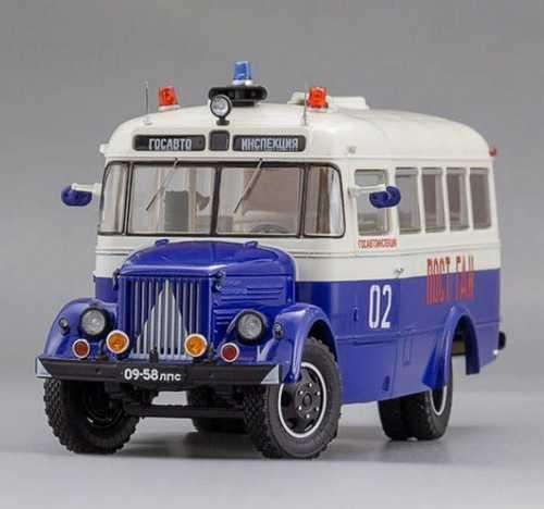 Автобус Курганского завода "651А" Пост Гаи- 1:43