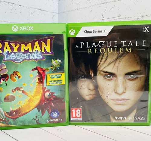 Rayman Legends и A Plague Tale Requiem для Xbox