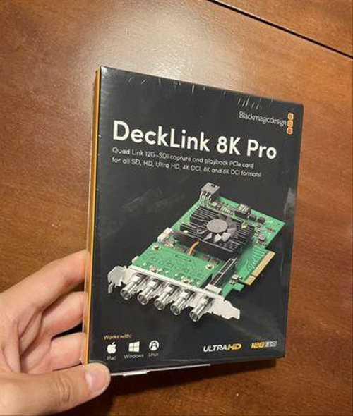 Карта видеозахвата BM Decklink 8K Pro Новая