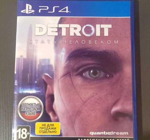 Detroit become human ps4 диск