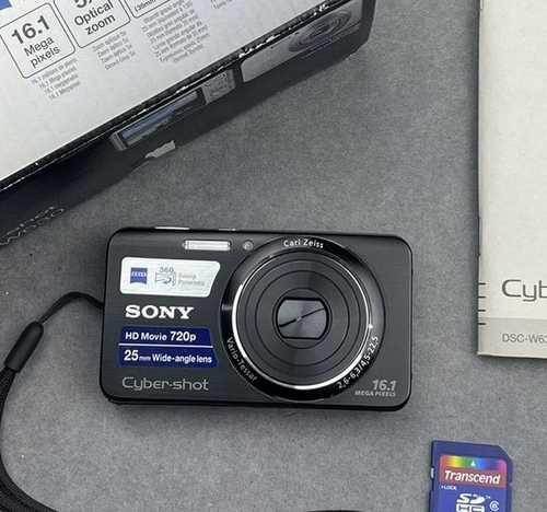 Sony cyber shot dsc w630 box