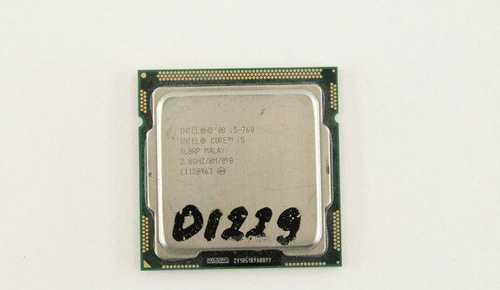 Процессор (1156) Intel Core i5-740 2.8 GHz