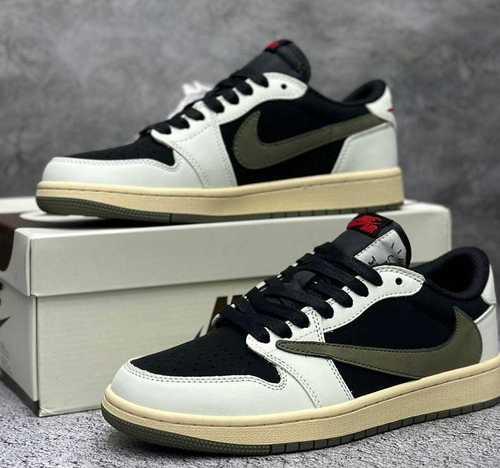 Кроссовки Nike Air Jordan 1 Low Travis Scott