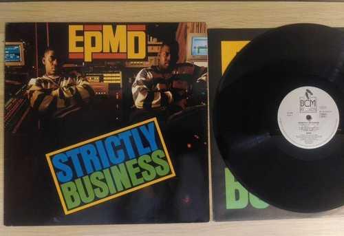Epmd - Strictly Business 1988 LP 1й немецкий пресс