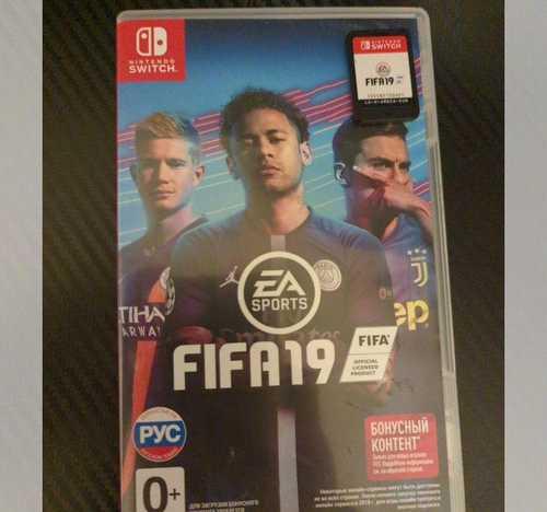 Картридж для Nintendo Switch fifa 19