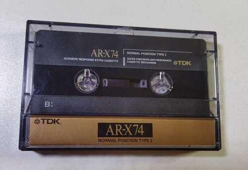 Аудио компакт кассета TDK AR-X 74