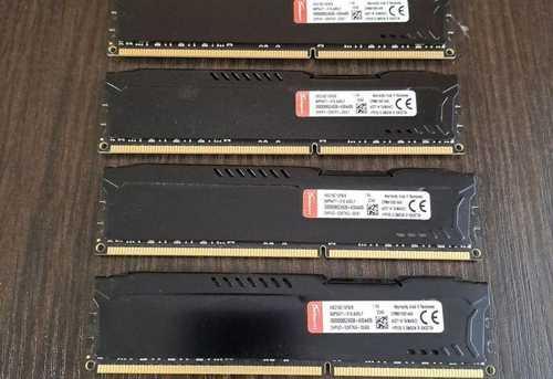 Оперативная память DDR3 8GB 1600MHz HyperX Fury