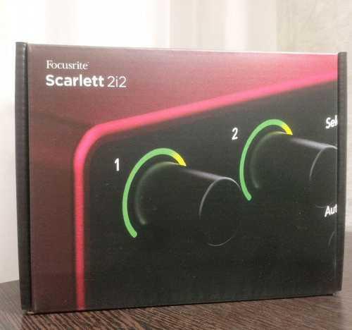 Новая Focusrite Scarlett 2i2 4th Gen