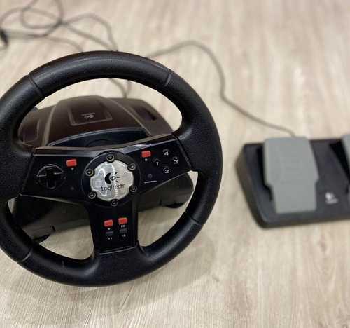 Игровой руль logitech formula