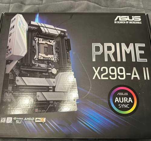 Материнская плата asus prime x299-a ii