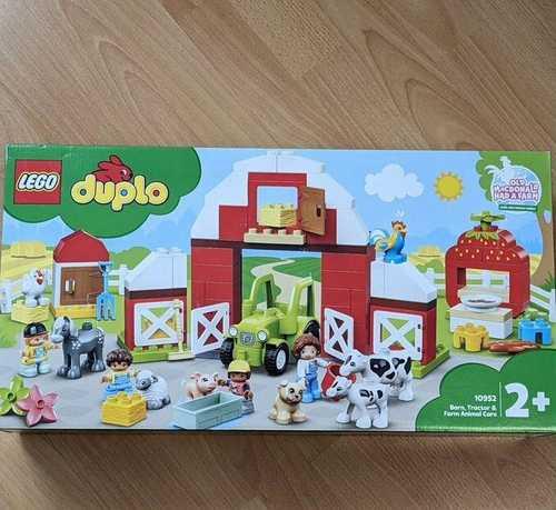 Новый Lego 10952 Duplo Фермерский трактор, домик