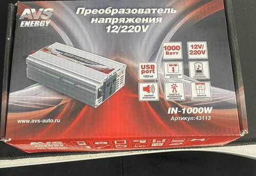 Автомобильный инвертор 12/220v