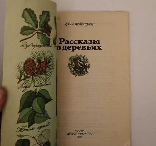 Юрий Крутогоров. Рассказы о деревьях