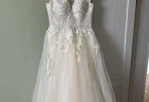 Свадебное платье размер 48-50