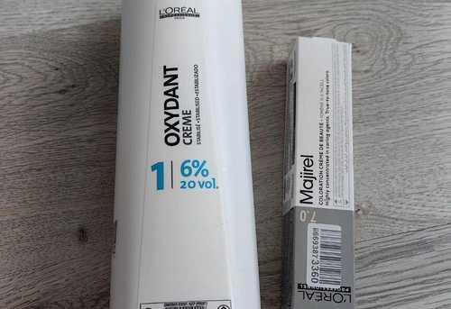 Крем-краска L'Oreal majirel 7.0+ oxydant 6%