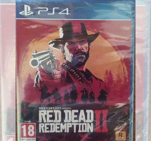 Red dead redemption 2. Ps4. Новый