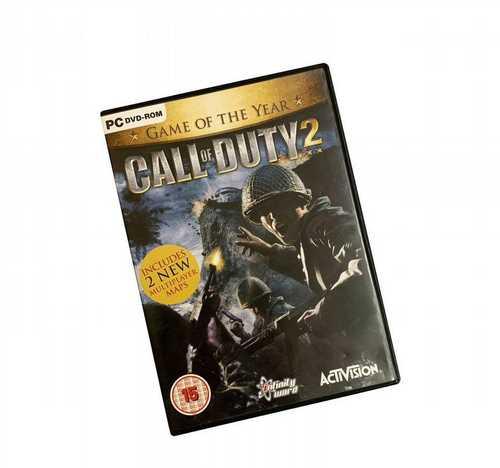 Call of Duty 2 GotY зарубежная лицензия DVD-box